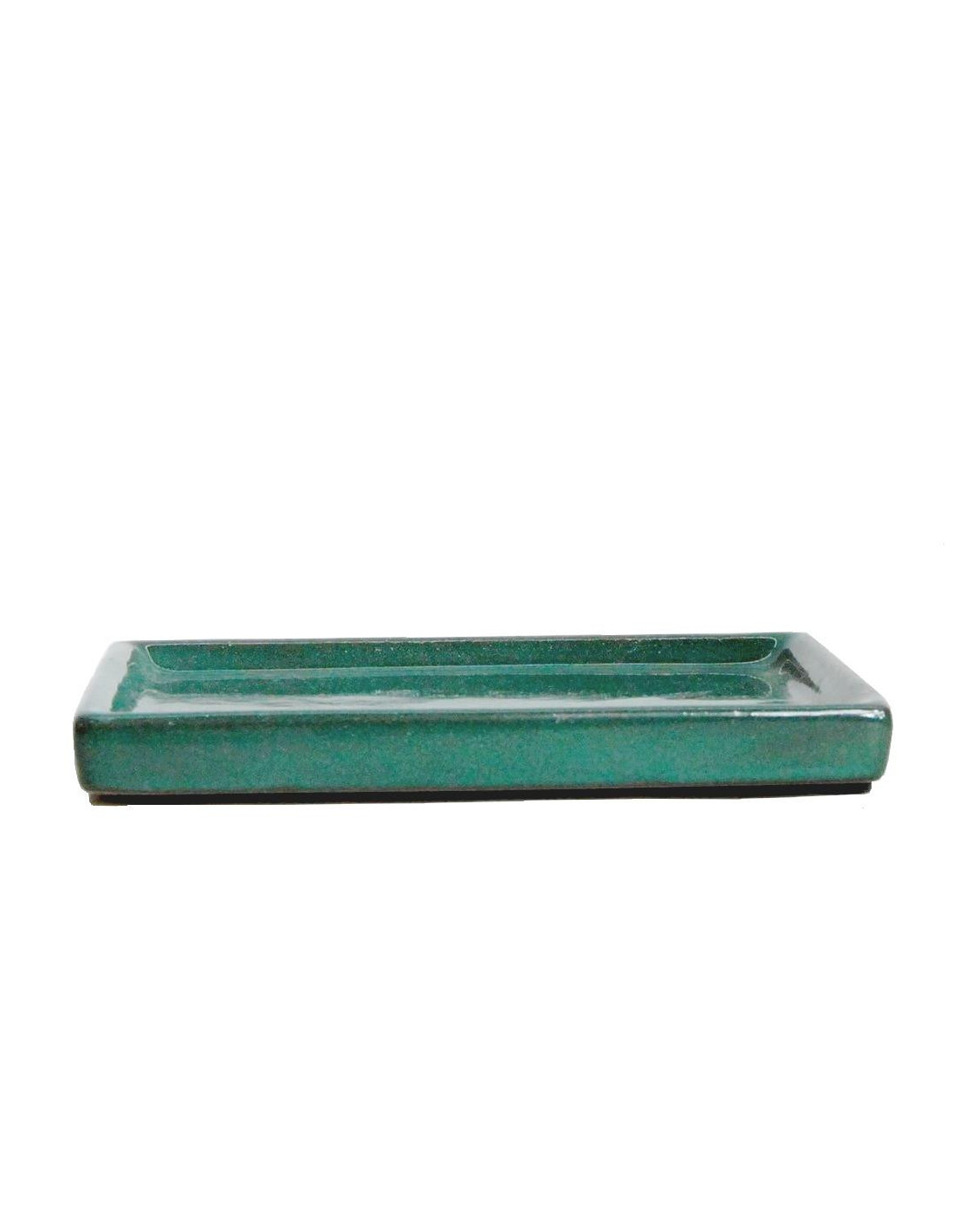 Plato Cerámico Rectangular 30*22*2,5 cm Verde