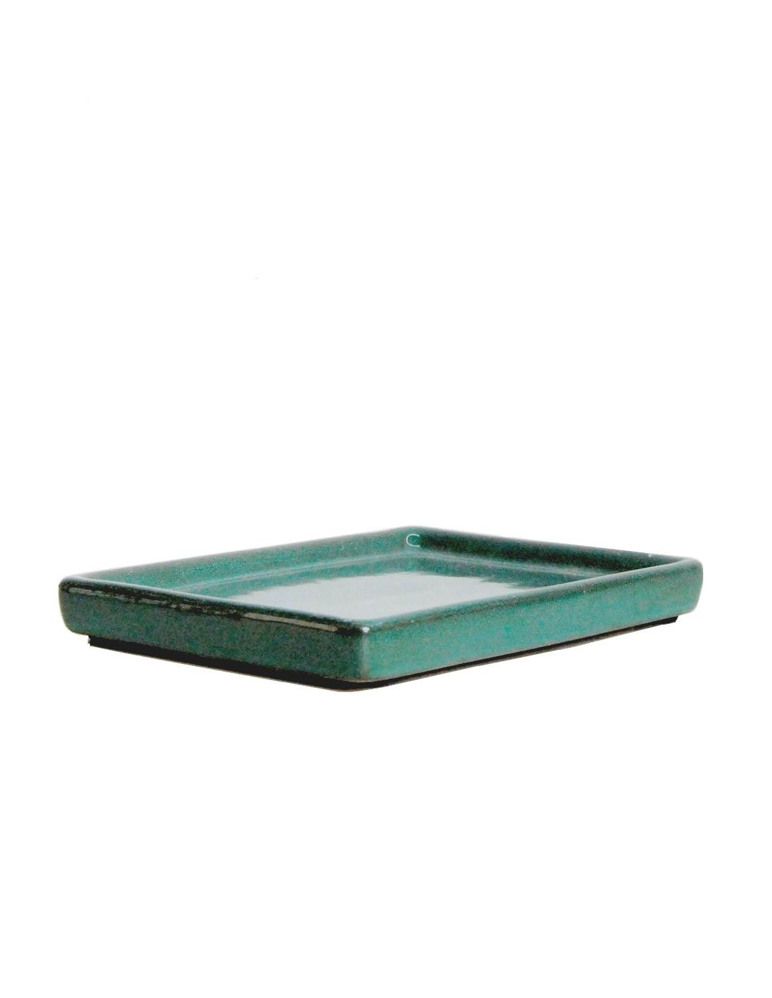 Plato Cerámico Rectangular 30*22*2,5 cm Verde